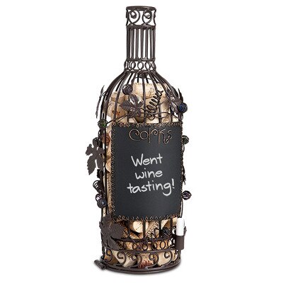 Cork Cage Chalkboard Wine Bottle #91-057 | Epic Products