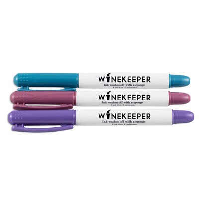 Imprinted Wine Glass Writer Pens #34225-IM | Epic Products
